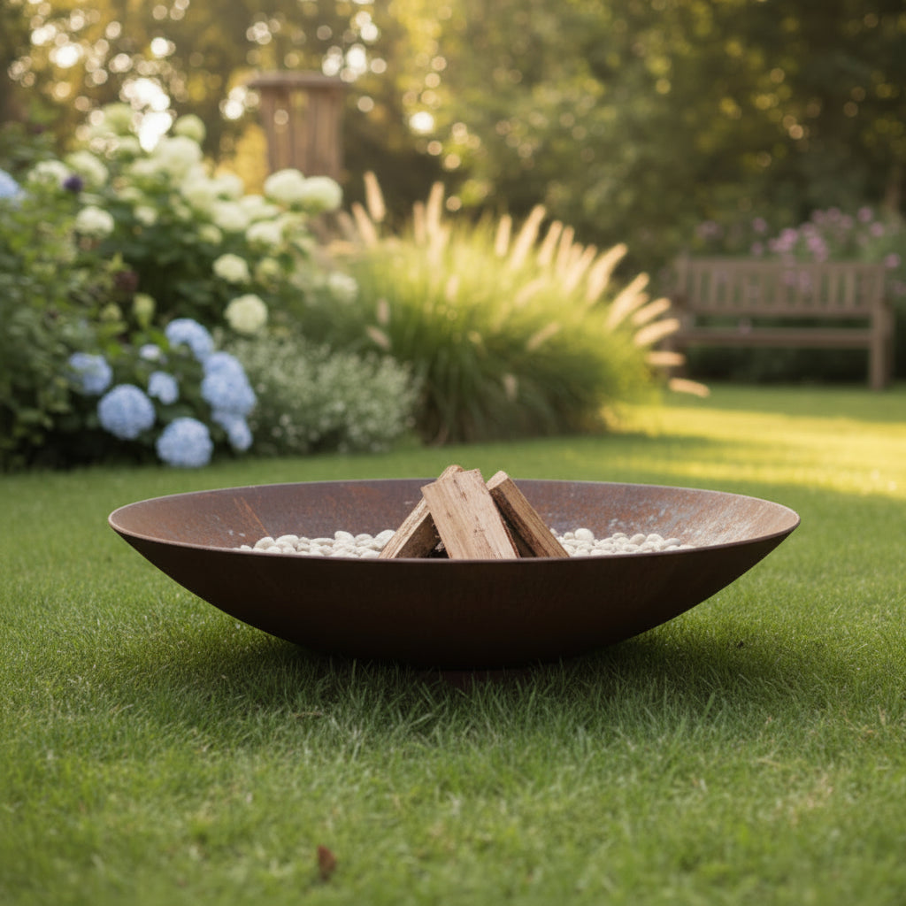 Corten fire bowl – Corten Steel Ireland